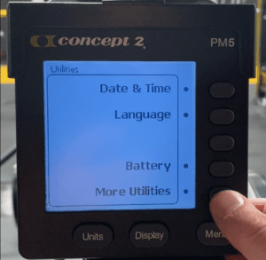 Concept2 Rower: How to Check Lifetime Meters and Age